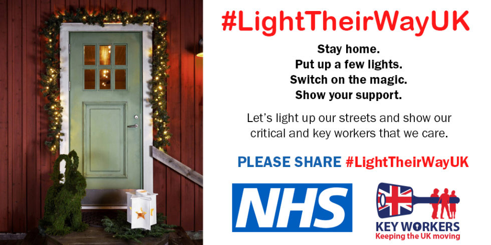 Show your support for Key Workers and NHS Logo | F4 Training